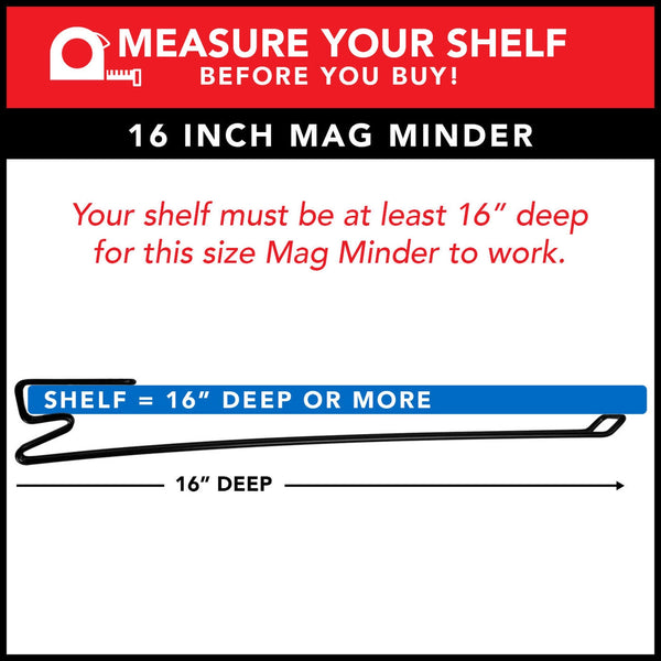 Gun Storage Solutions - Mag Minder 16"- Magazine Storage – Tracker Safe LLC