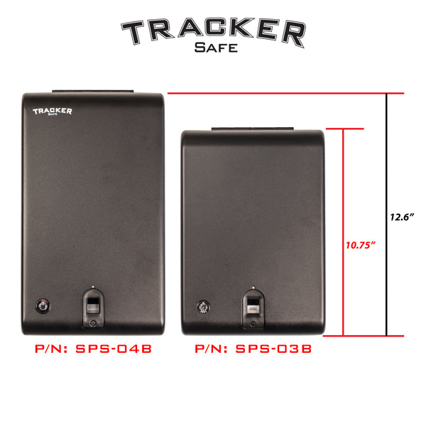 SPS-03B - Small Pistol Safe - Biometric Lock - 10.75" Length – Tracker ...