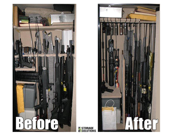Gun Storage Solutions-Rifle Rods Expansion Pack (6 Rods) – Tracker Safe LLC